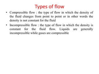 kinematics of fluids basics | PPTX