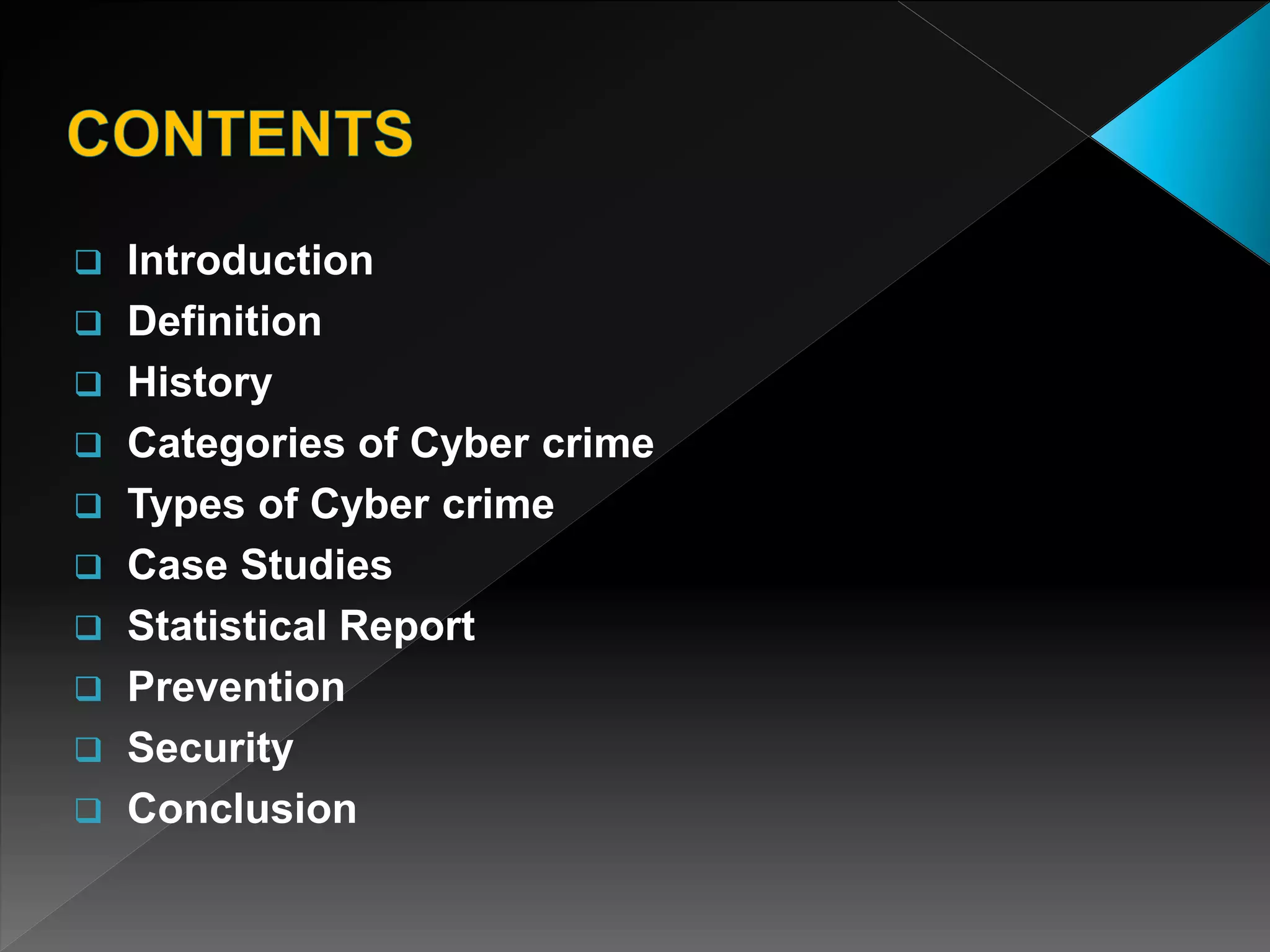 Cyber Crime and Security Presentation | PPTX