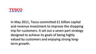 TESCO CASE STUDY | PPT