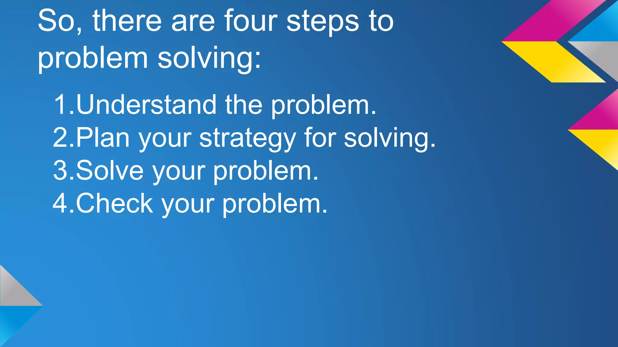 Problem Solving | PPT