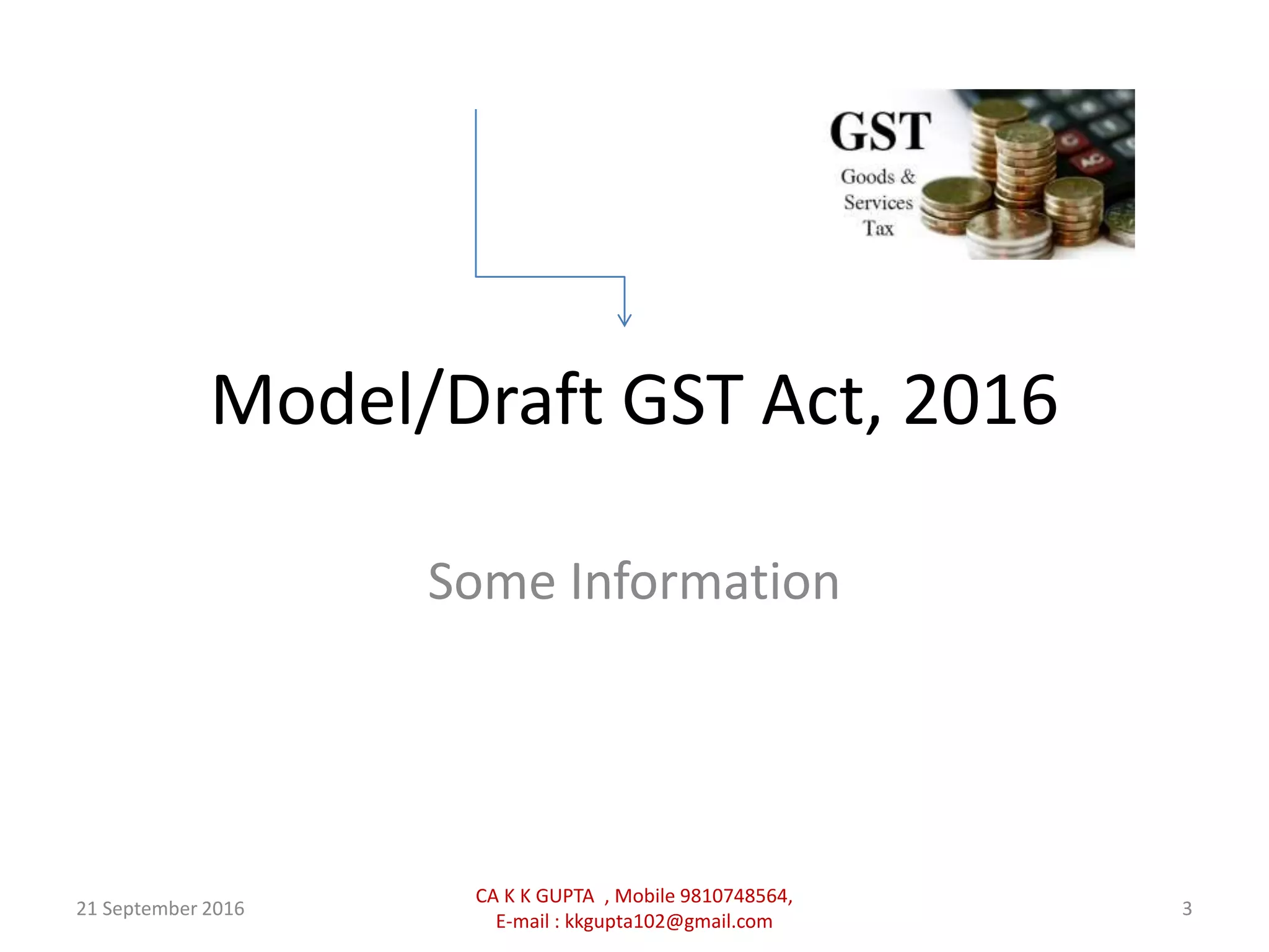 Ppt on Composition Scheme of GST, 2016 | PPTX