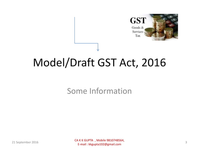 Ppt on Composition Scheme of GST, 2016 | PPTX