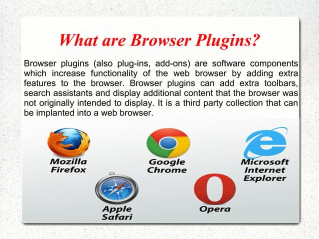 What are Browser Plugins? | PPT | Free Download