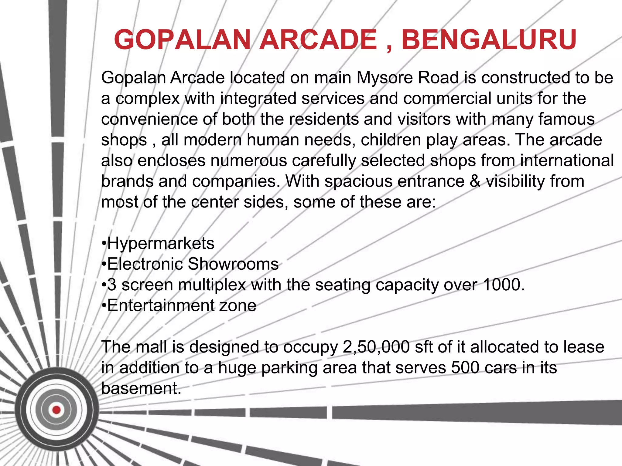 Introduction to Shopping Arcade | PPTX