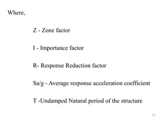 Seismic Analysis | PPTX