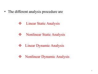 Seismic Analysis | PPTX