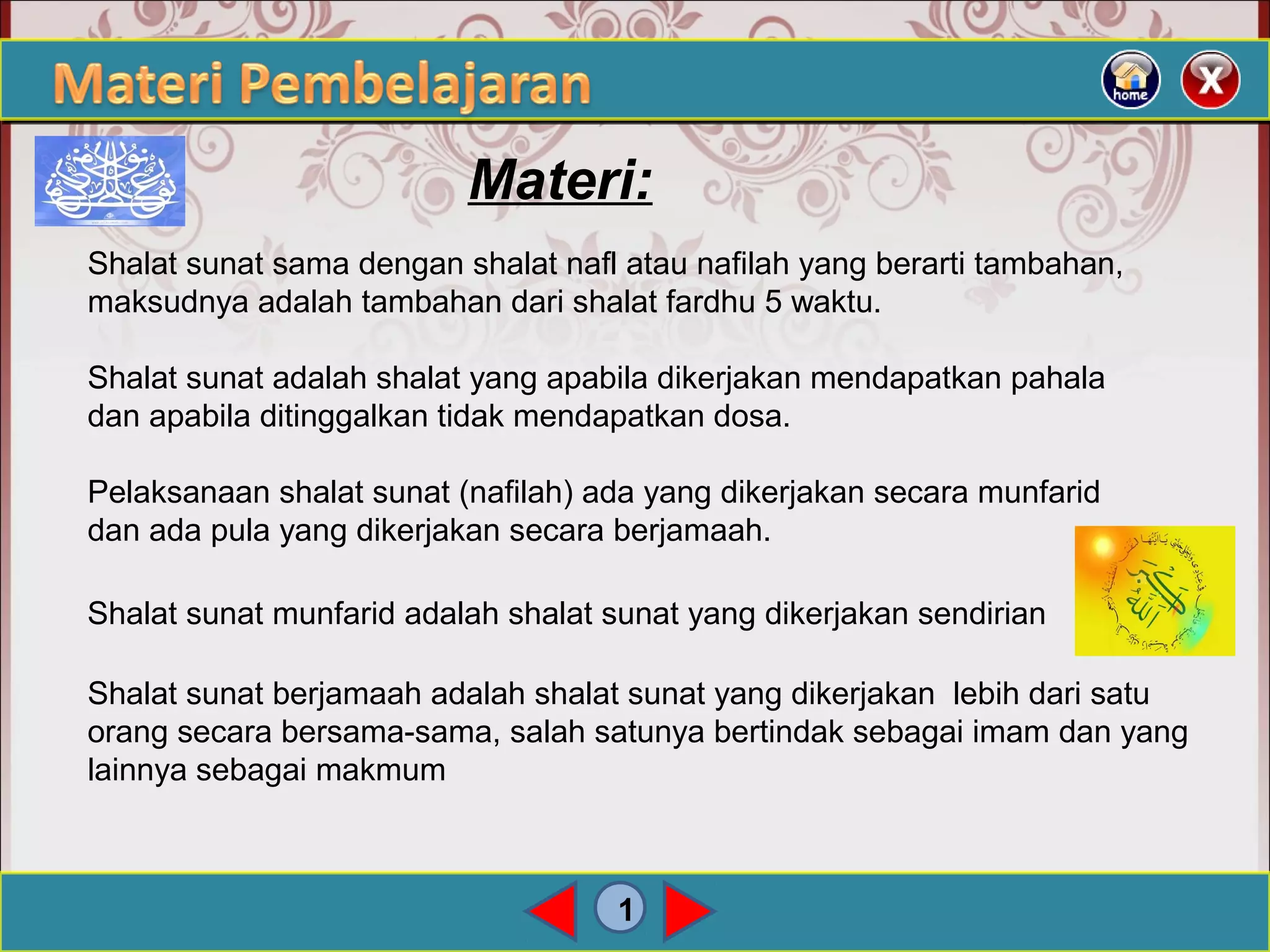Ppt Sholat Sunah | PPT