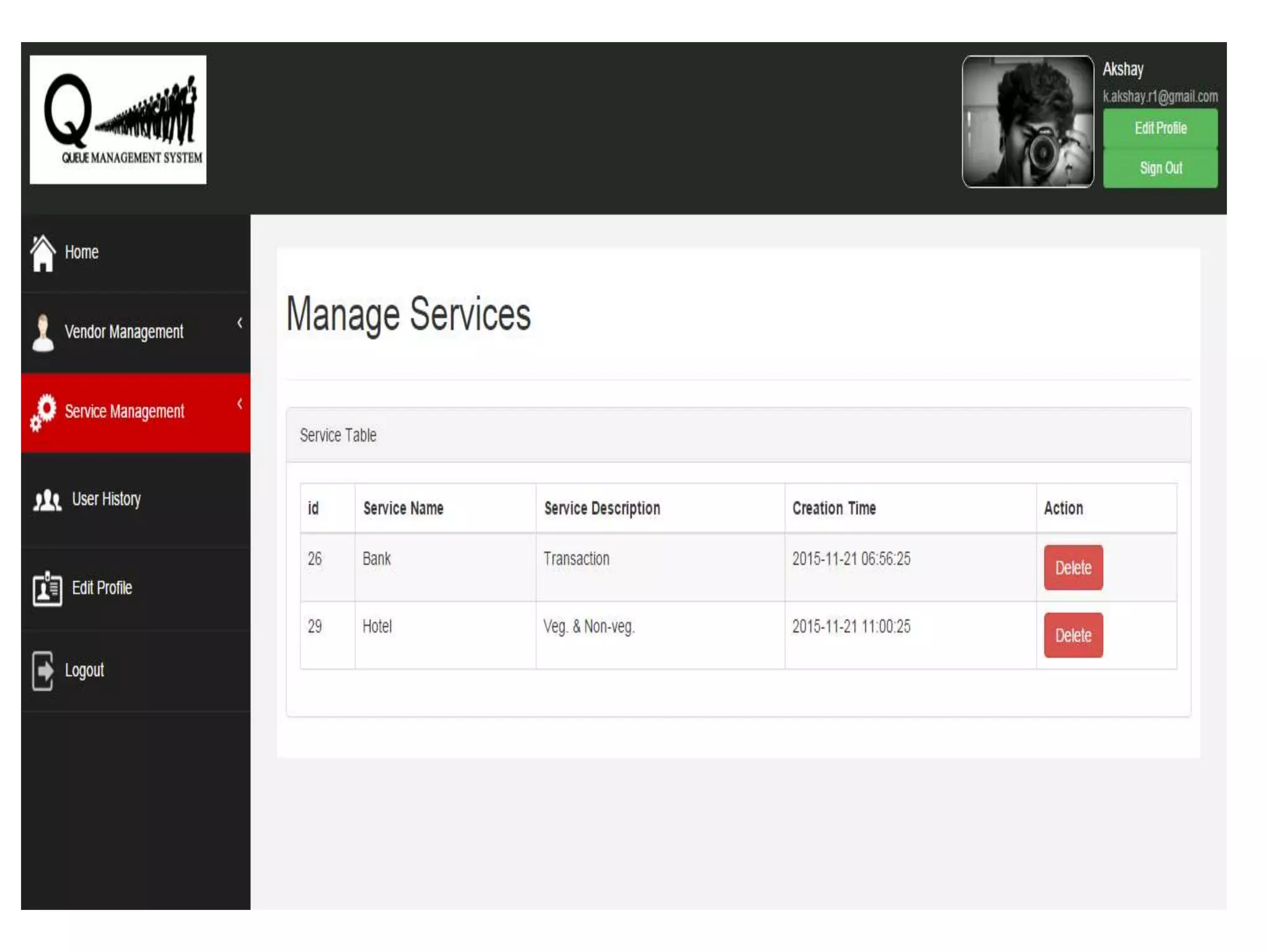Queue Management System Pptx Databases Computer Software And Applications