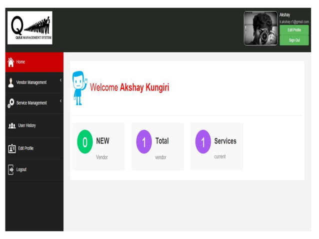 Queue Management System Pptx Databases Computer Software And Applications