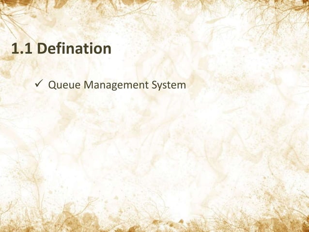 Queue Management System Pptx Databases Computer Software And Applications