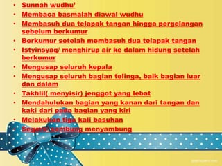 wudhu' | PPTX