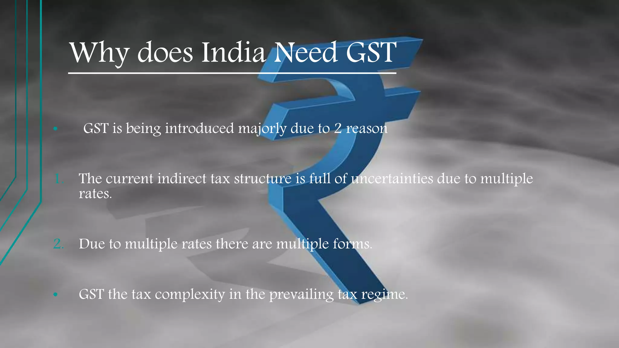 GST (Good and services Tax) | PPT