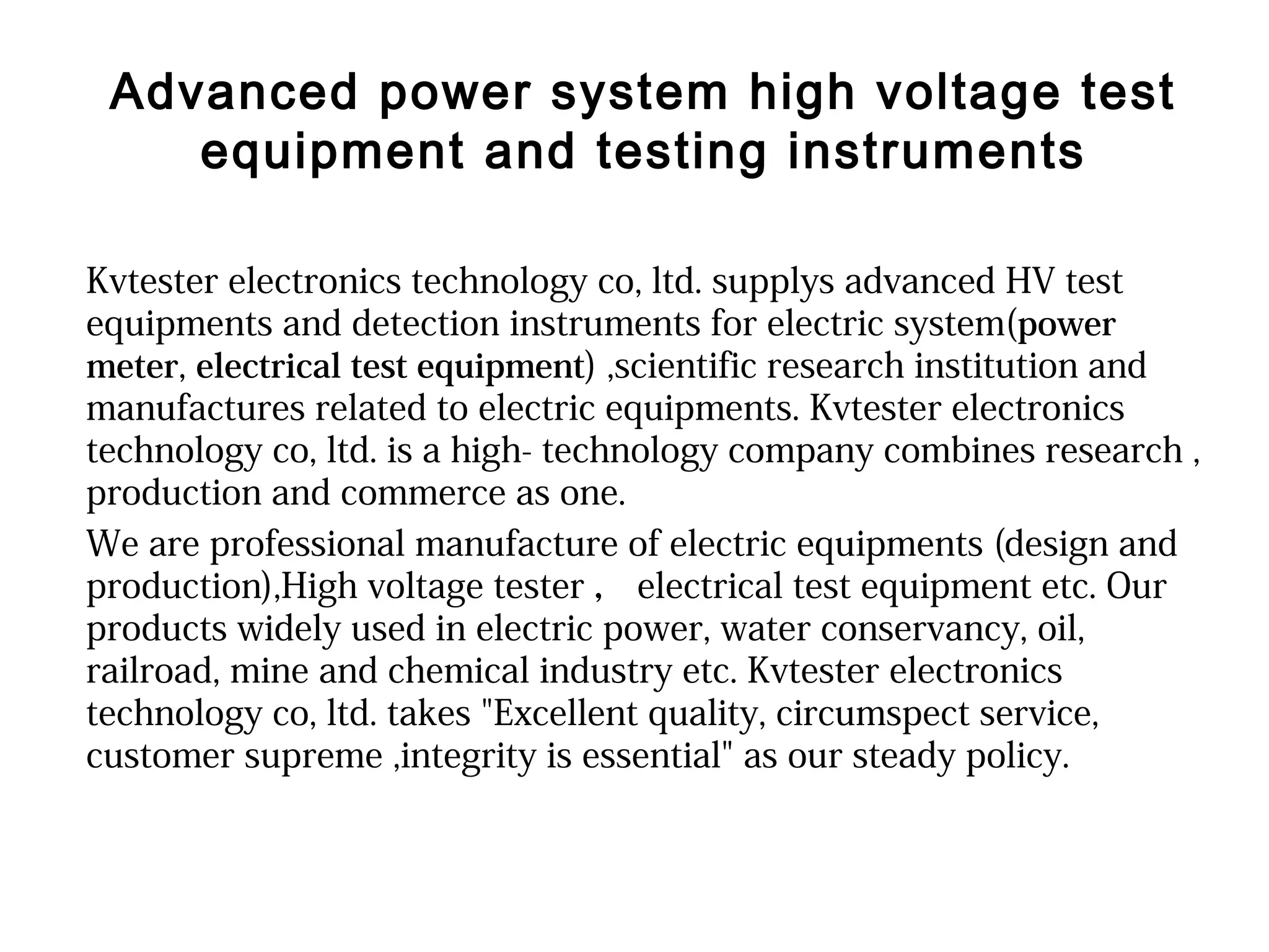 Zc 102 Ct Pt Volt Ampere Characteristic Tester Ppt