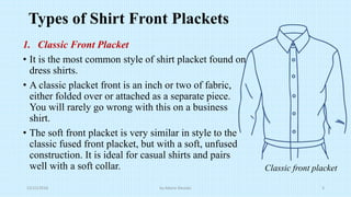 placket, yoke and poket | PPTX