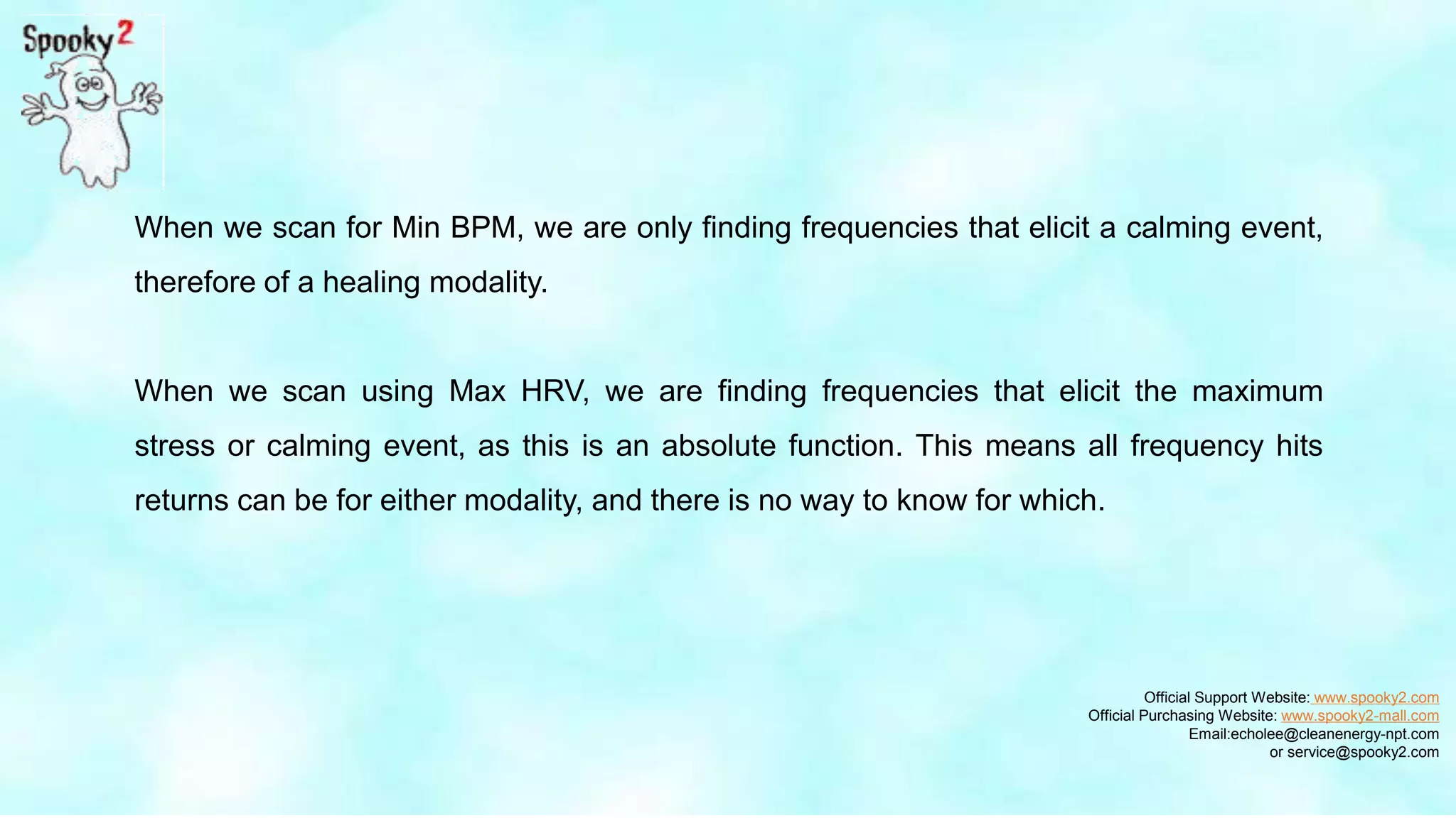 Biofeedback Using BPM and HRV Values | PPT