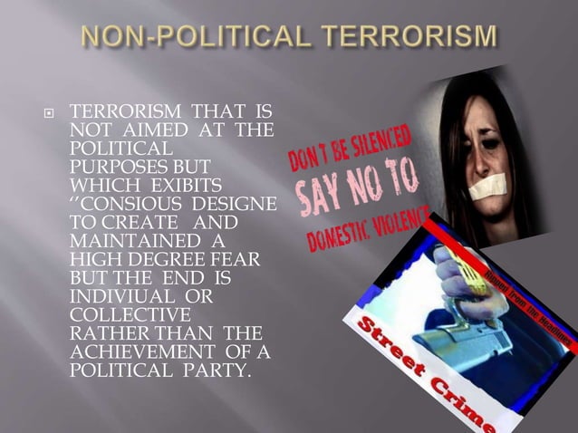 Ppt ..terrorism | PPTX | Terrorism | Sensitive Topics