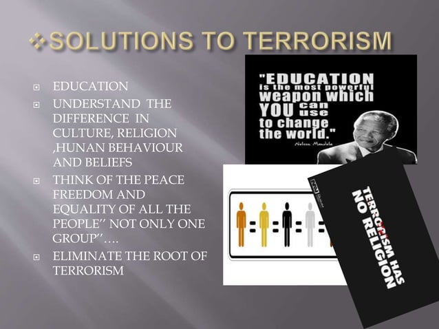 Ppt ..terrorism | PPTX | Terrorism | Sensitive Topics
