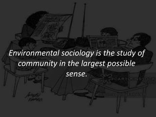 Environmental Problems and society. | PPTX