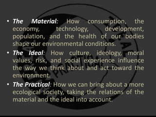 Environmental Problems and society. | PPTX