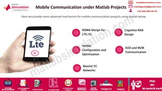 Matlab Communication Projects Research Assistance | PPT
