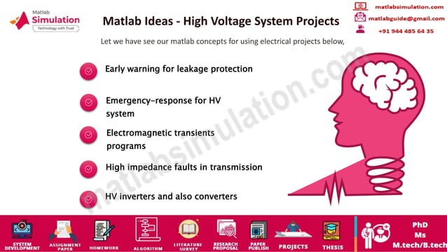 MATLAB Electrical Engineering Projects Research Help | PPT