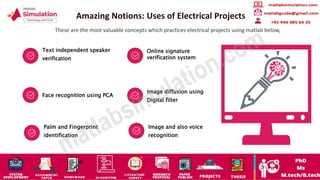 MATLAB Electrical Projects Research Ideas | PPT