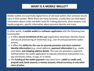 Mobile wallets Analysis - Evolution, Scope & Future in India | PPTX