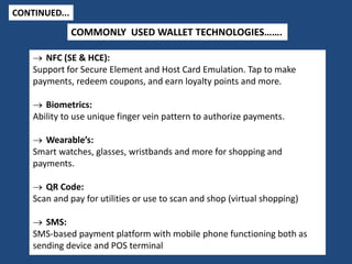 Mobile wallets Analysis - Evolution, Scope & Future in India | PPTX
