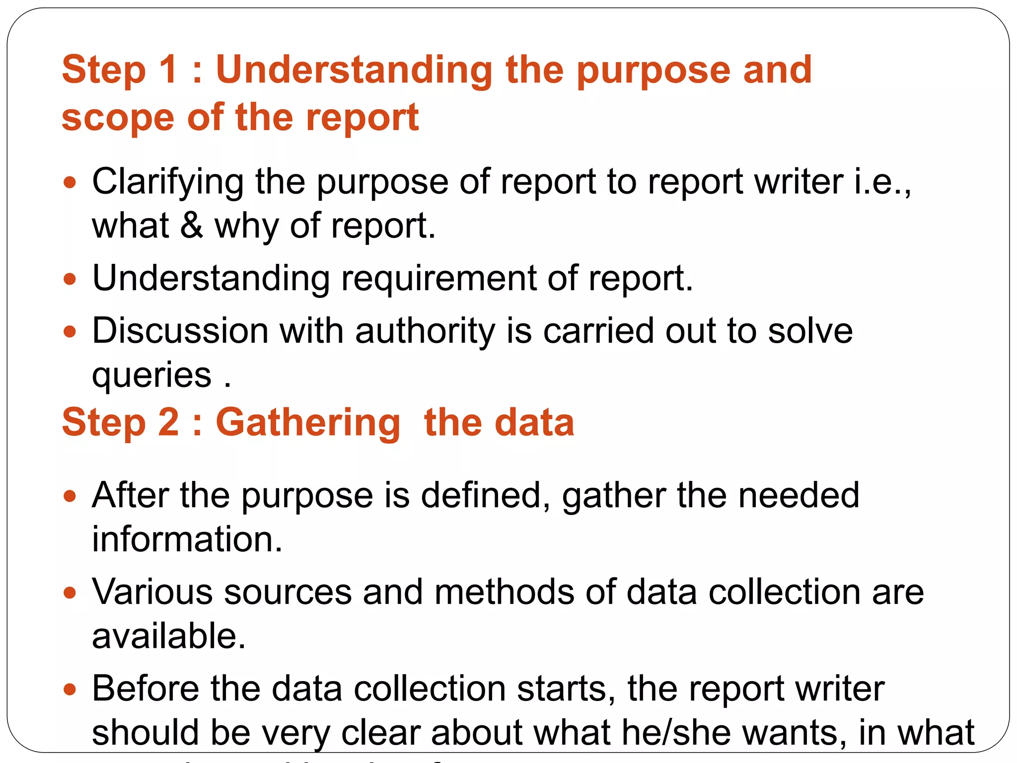 PPT On Report Writing | PPTX