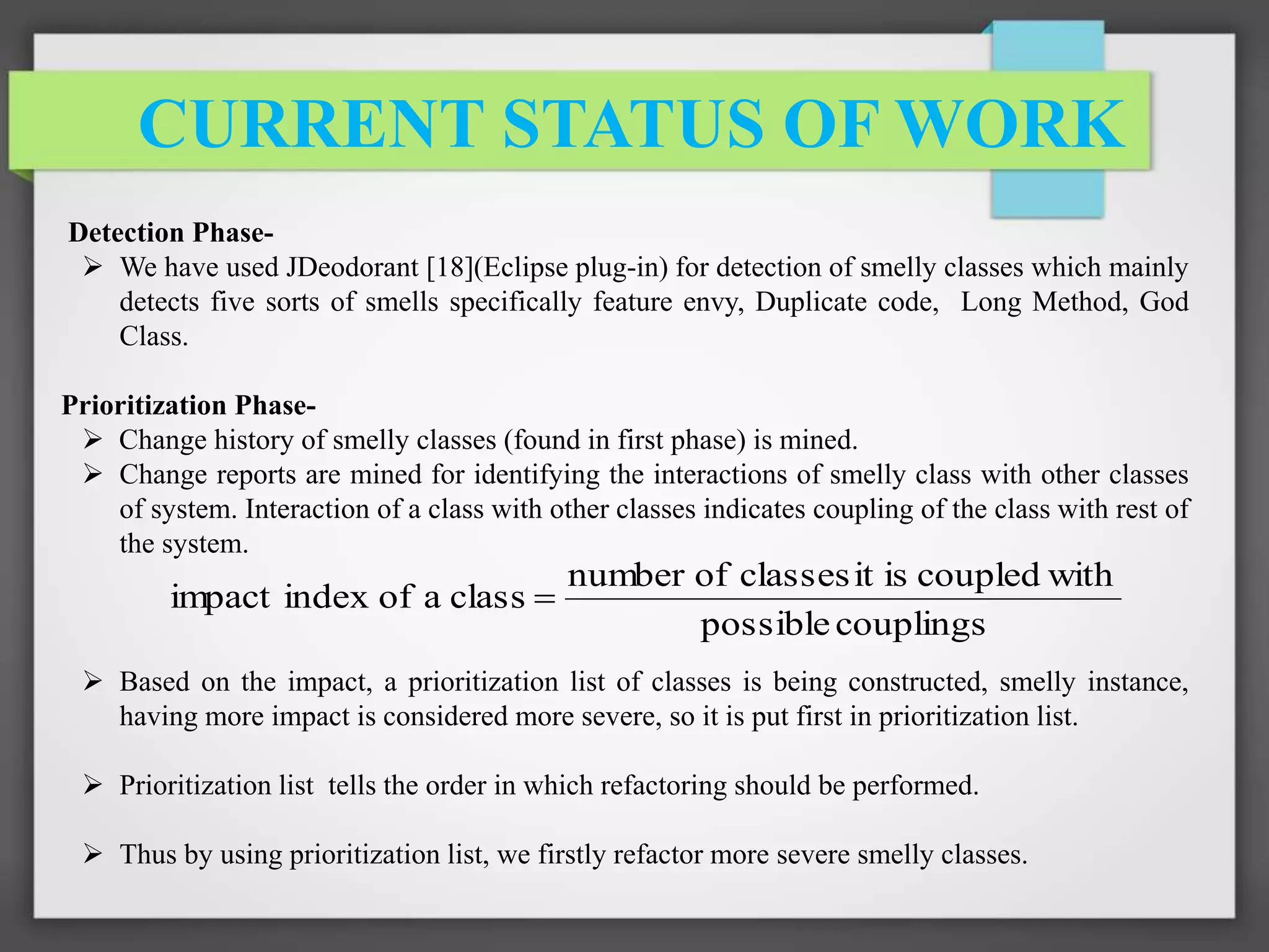 Code Smell, Software Engineering | PPTX