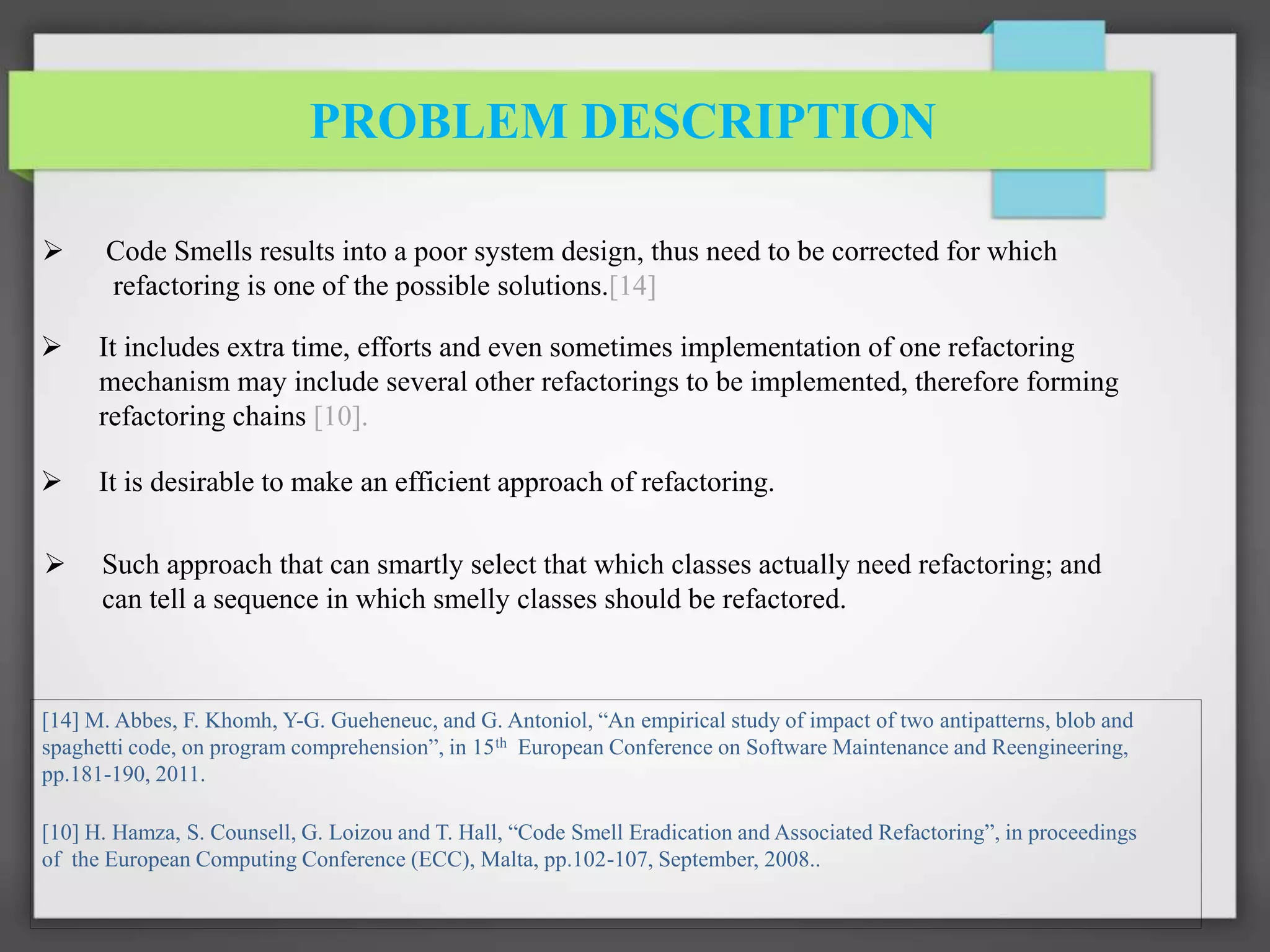 Code Smell, Software Engineering | PPTX