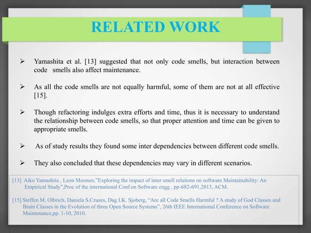 Code Smell, Software Engineering | PPT