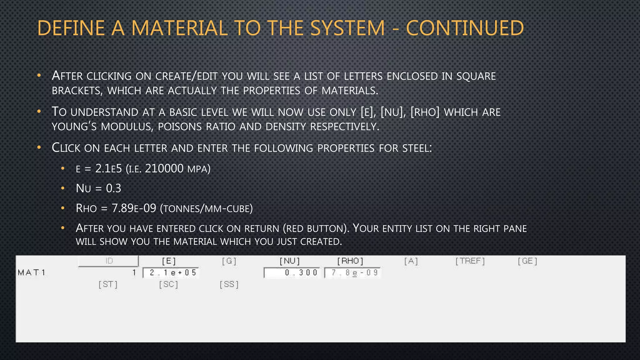 PPT.3 Starting with hypermesh – Static Load Application and Analysis | PPTX