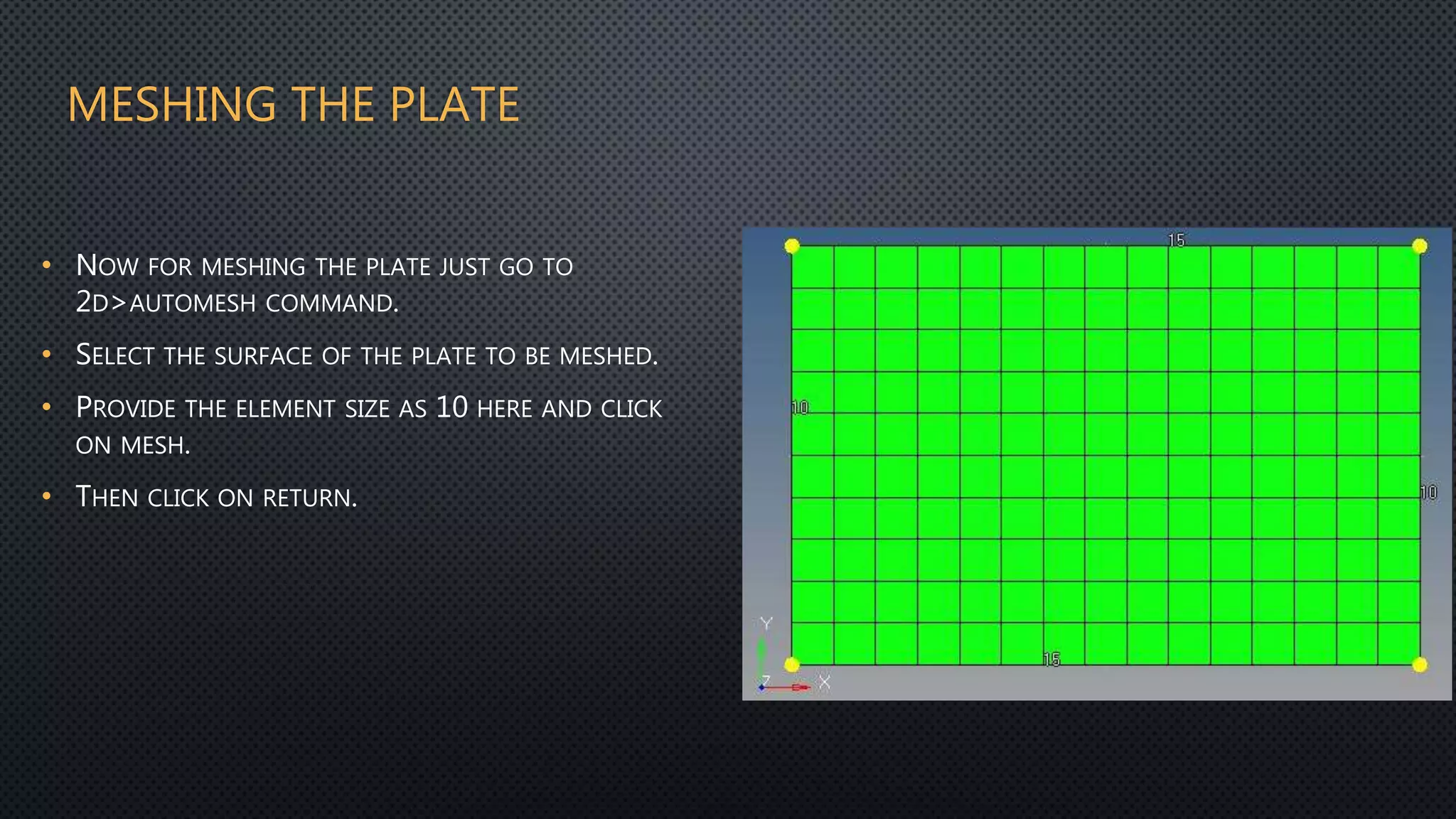 PPT.3 Starting with hypermesh – Static Load Application and Analysis | PPTX
