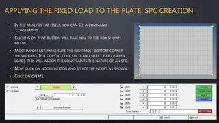 PPT.3 Starting with hypermesh – Static Load Application and Analysis | PPTX
