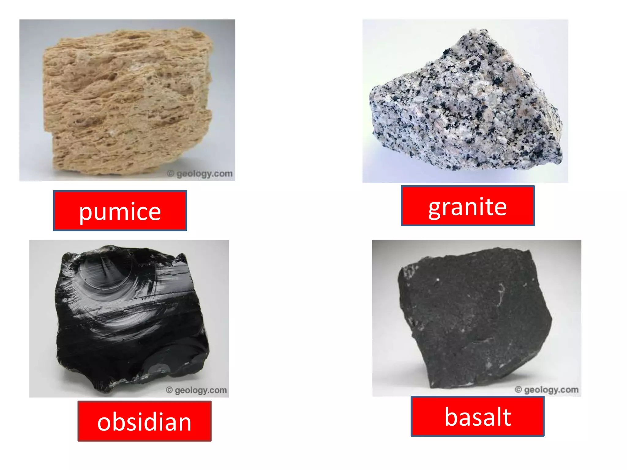minerals and rocks | PPTX