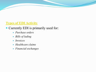 Electronic Data Interchange | PPTX