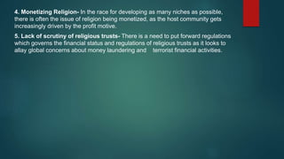 RELIGIOUS TOURISM : ISSUES SOLUTIONS AND CASE STUDY | PPTX