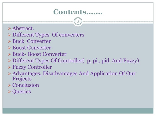 Fuzzy Based Bidirectional Buck Boost Cascade Inverter Ppt Free Download