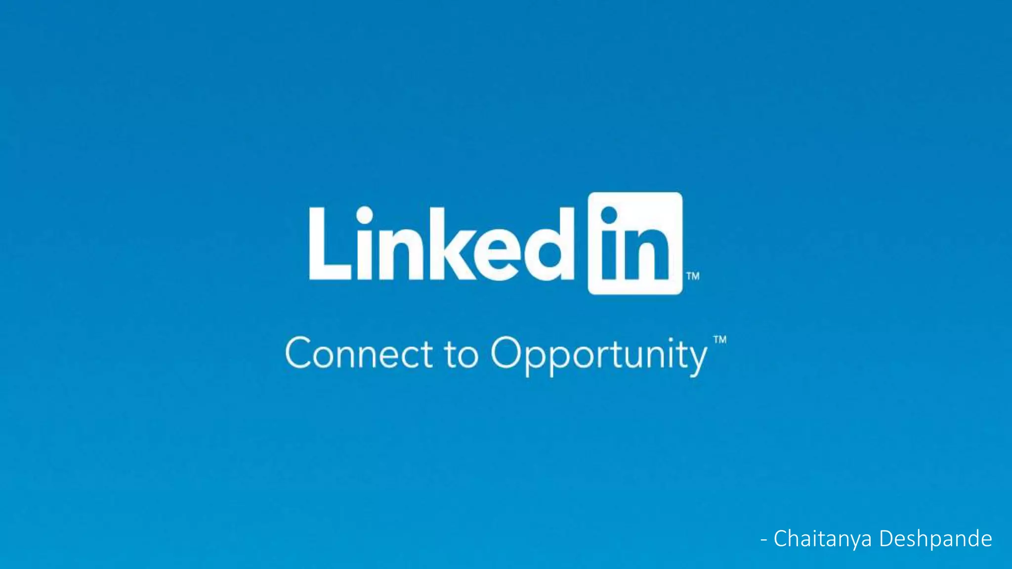 LinkedIn | PPT