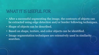 image segmentation by Rajesh | PPT