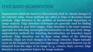 image segmentation by Rajesh | PPT