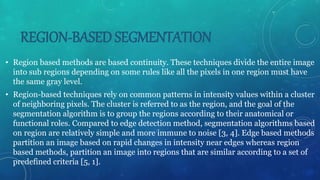 image segmentation by Rajesh | PPT