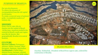 Brasília Town Palnning | PPTX