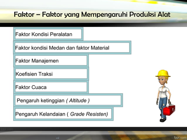 Optimalisasi Penggunaan Alat Berat | PPT
