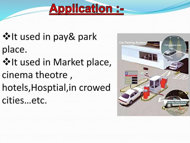 RFID based car PARKING SYSTEM | PPTX | Auto Technology | Automotive