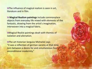 magic realism | PPTX