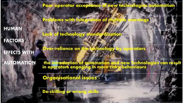 AUTOMATION AND REMOTE CONTROL IN MINING | PPT