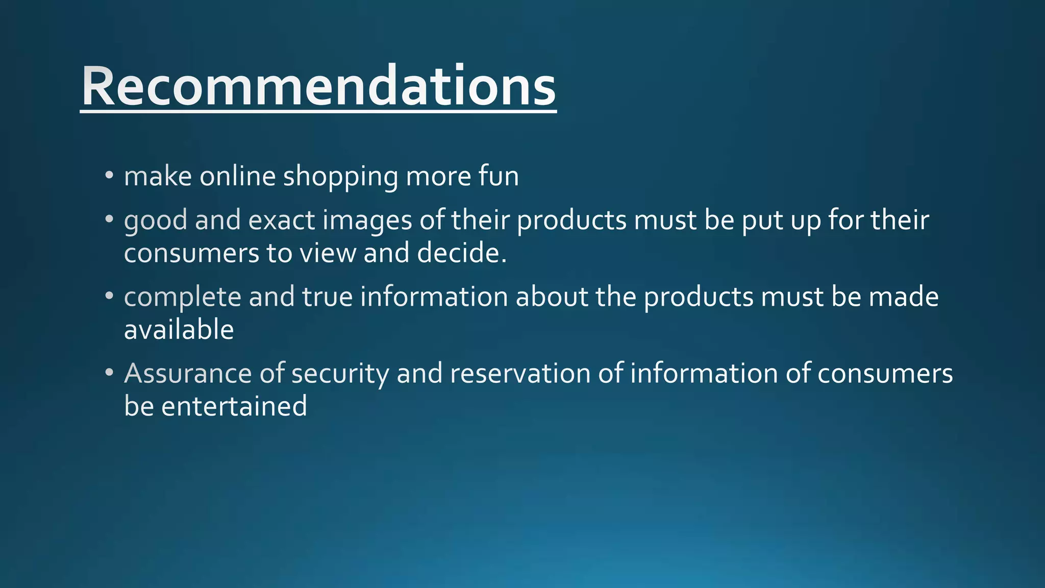 Factors affecting online shopping behavior | PPTX