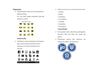 Media Terminology | PPT